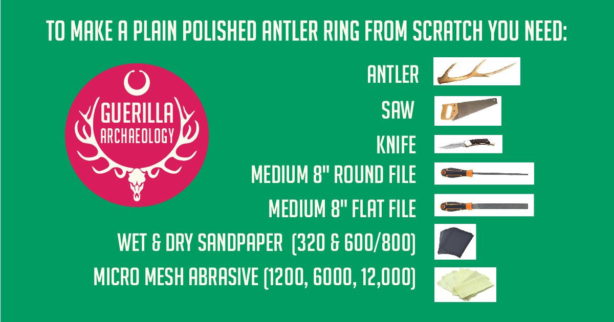 Ancient Antler working 2: tools and blanks | Guerilla Archaeology